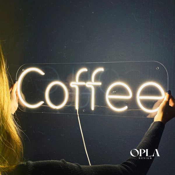 "Coffee" Neon maroc - Neon Led au Maroc – OPLA DESIGN